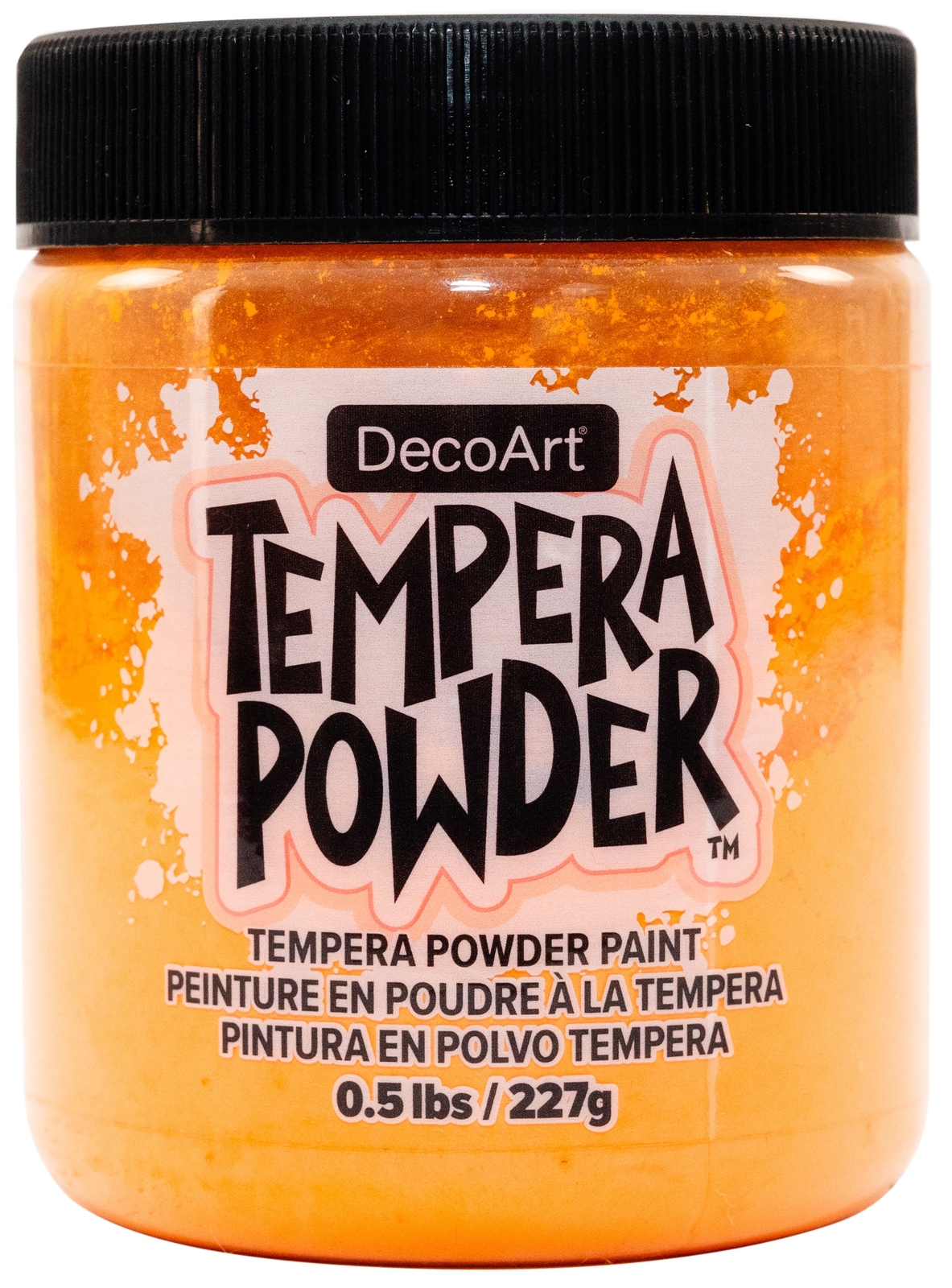 DecoArt Tempera Powder 0.5lb-Orange 5A0020M5-1G398 | eBay