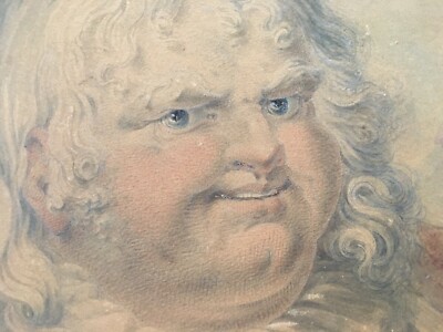 John Boyne (1750-1810) Watercolor Renaissance Royalty Nobility Count ...