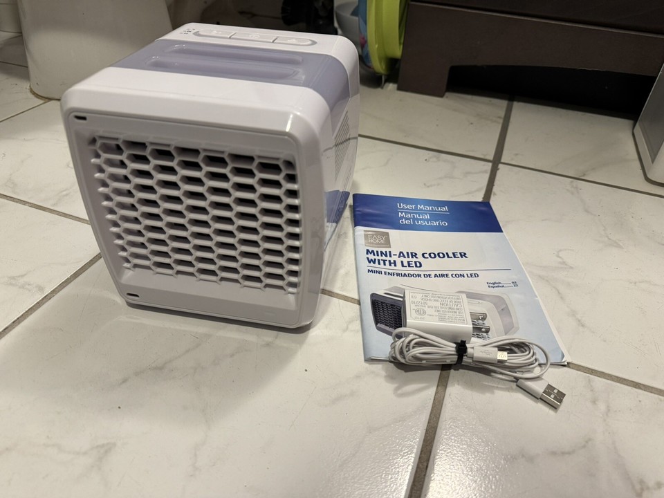 Easy Home Portable LED Mini Air Cooler Aldi | eBay UK