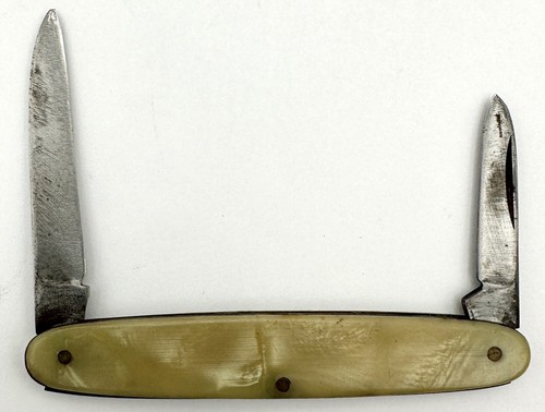 Vintage Richartz Solingen Germany Pocket Knife Celluloid Handle Whale ...