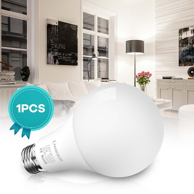 LED Bulbs 150W Equivalent, E26 A19 Standard Base, Daylight 6500K, Lamp ...
