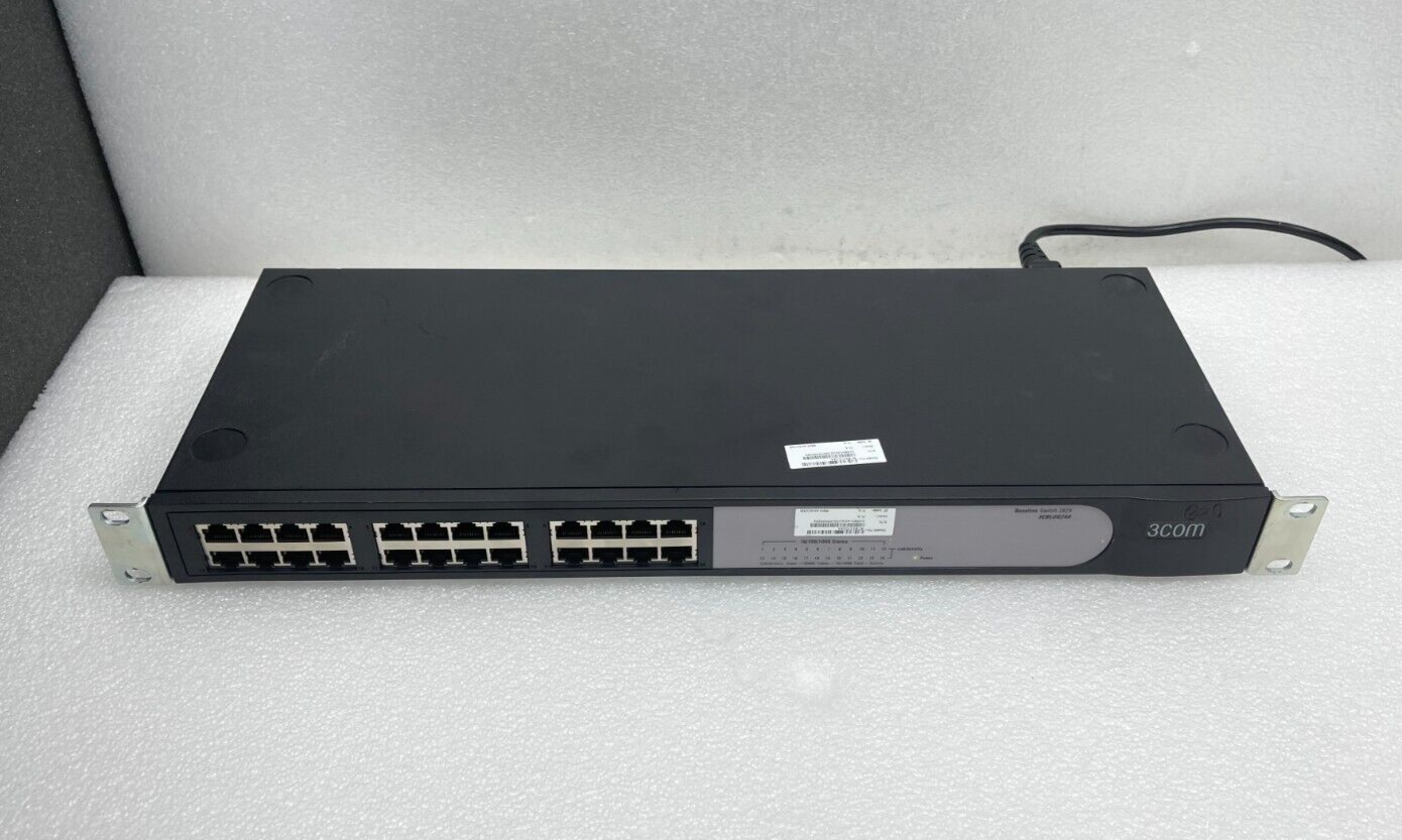 3Com Baseline Switch 2824 24-Ports / USED !!! | eBay