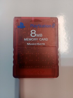 Sony PlayStation 2 Memory Card PS2 Genuine Official MagicGate 8MB | eBay