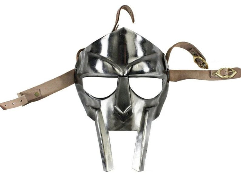 Roman Armor Doom 18g Mild Steel Face Armour ReplicaHand Forged Mask ...
