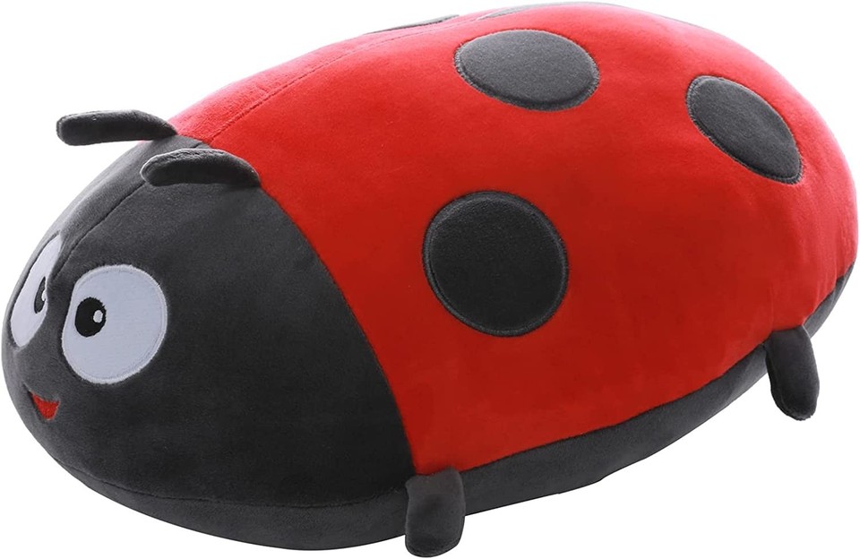 15.7 Inch Ladybird Plush Pillow Beetle Plushies Pillow Soft Insect ...
