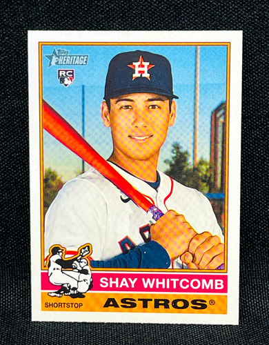 2025 Topps Heritage Baseball - SHAY WHITCOMB RC #362 - HOUSTON ASTROS ...