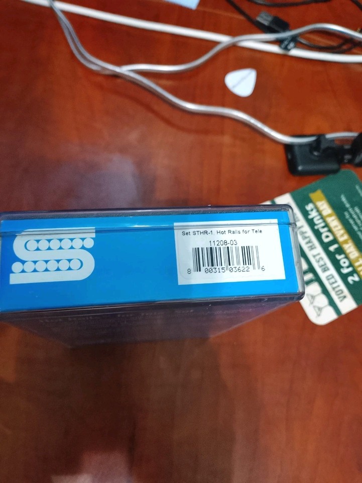 Seymour Duncan STHR-1 Telecaster Hot Rails set 1 neck and 1 bridge ...