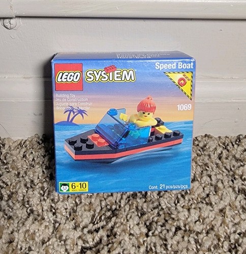 Lego Town 1069 Speed Boat 1999 Vintage Brand New Sealed | eBay