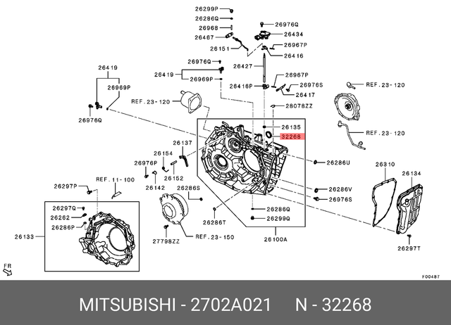 mitsubishi 2702a021 online kaufen | eBay