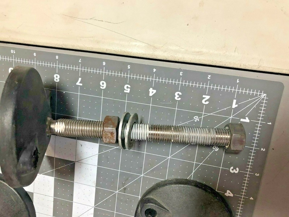 POLYMOUNTS Machine Level foot feet Leveling Mount Large 4" base 7"tall ...