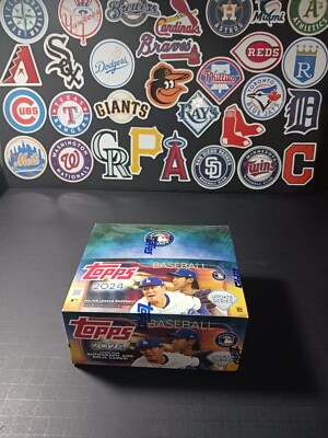2024 Topps Update Baseball MLB Retail Display box Sealed 20 Packs/14 ...