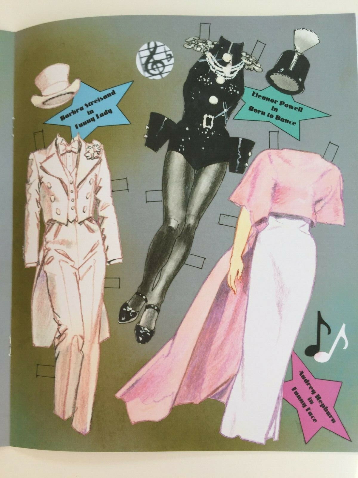 *Special Edition!* HOLLYWOOD MUSICALS PAPER DOLLS by Jim Howard | eBay