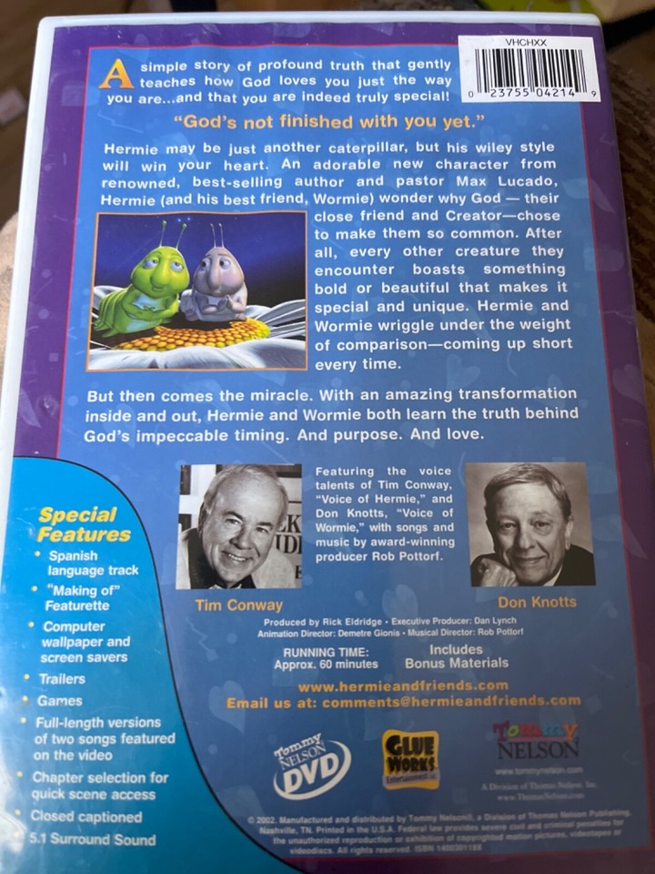 Hermie: A Common Caterpillar (DVD) 23755042149| eBay