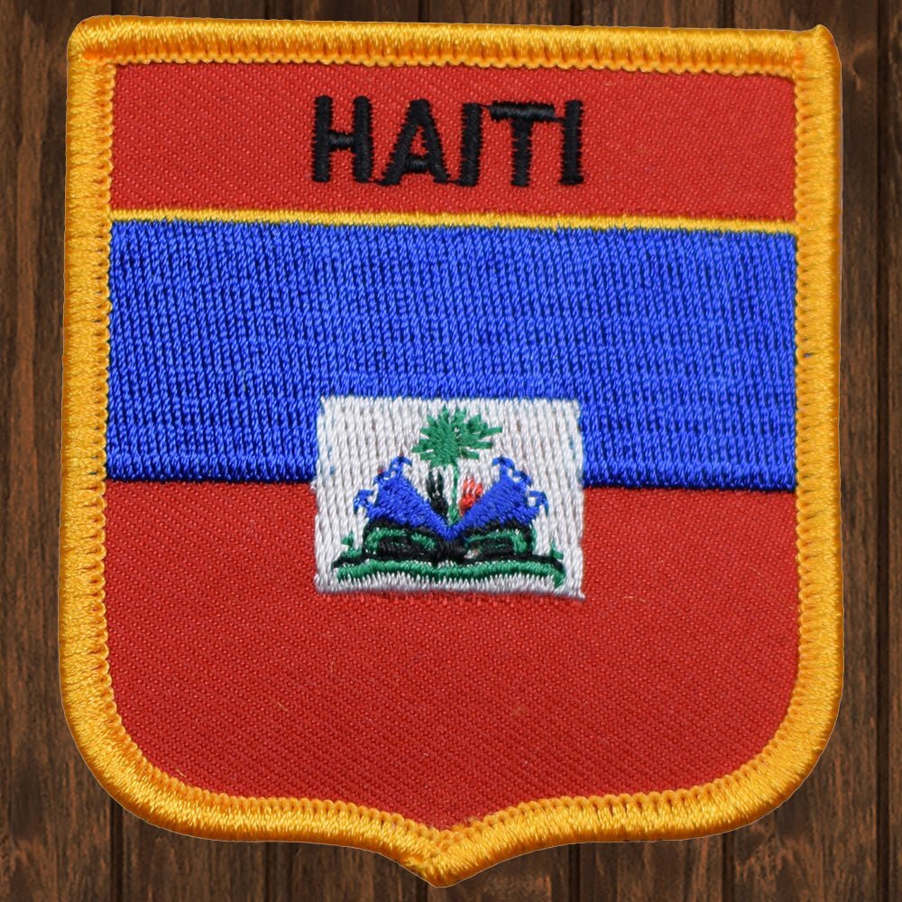 Haiti Embroidered Patch — Iron On | eBay