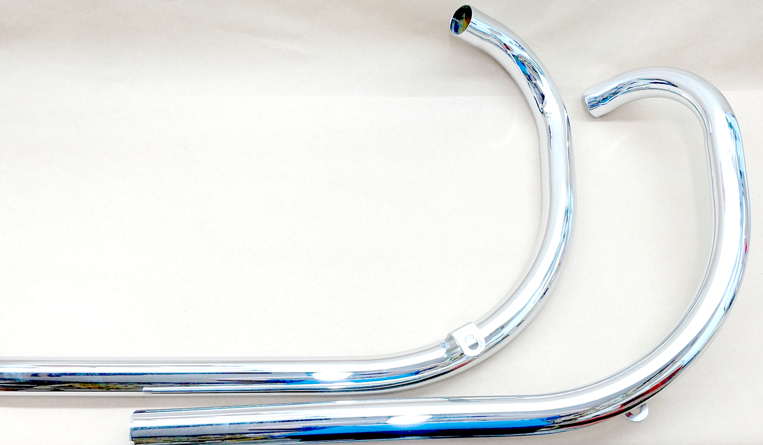 BSA A10 Exhaust Pipes, 67-2720 67-2722 ,Rigid, Plunger, 1950-55 UK Made ...