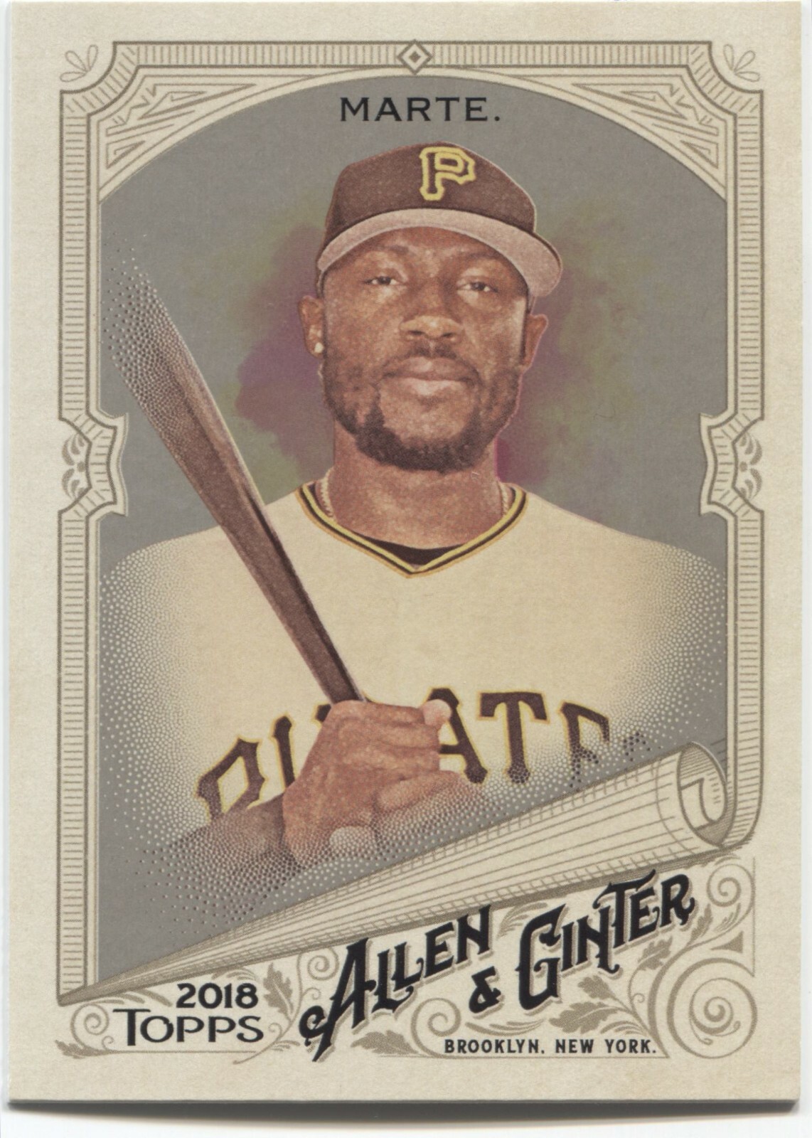 STARLING MARTE 2018 Allen & Ginter SILVER GLOSSY HOT BOX - PIRATES ...