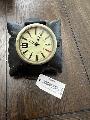 Diesel Rasp NSBB Light Green Dial Quartz Men's Watch DZ1875 | eBay