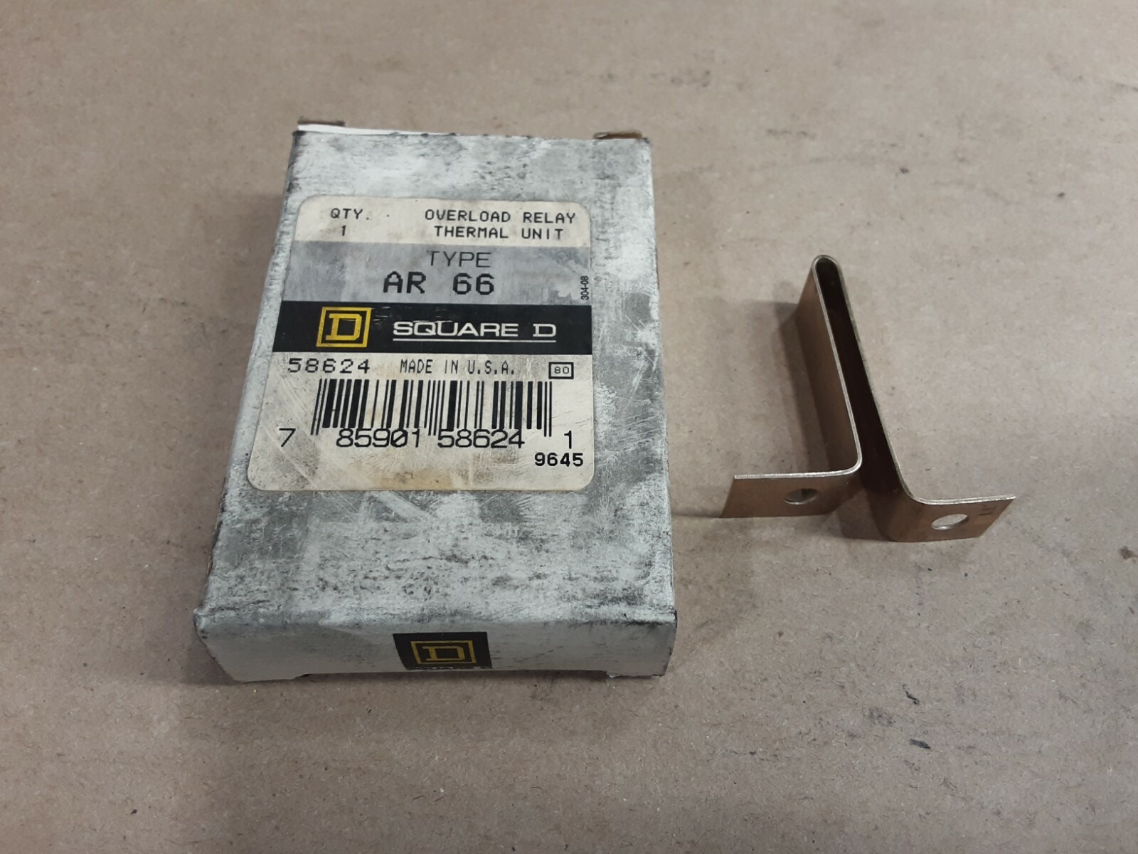 SQUARE D HEATER RELAY AR-66 AR66 COIL THERMAL #42H106 | eBay