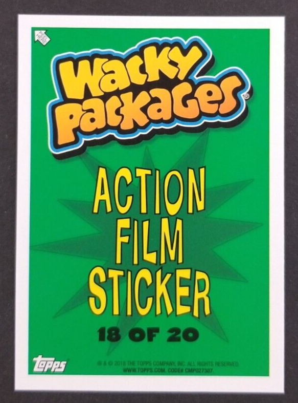 Bumble Bee Transformer Honey 2018 Wacky Packages Topps Sticker Card #18 ...