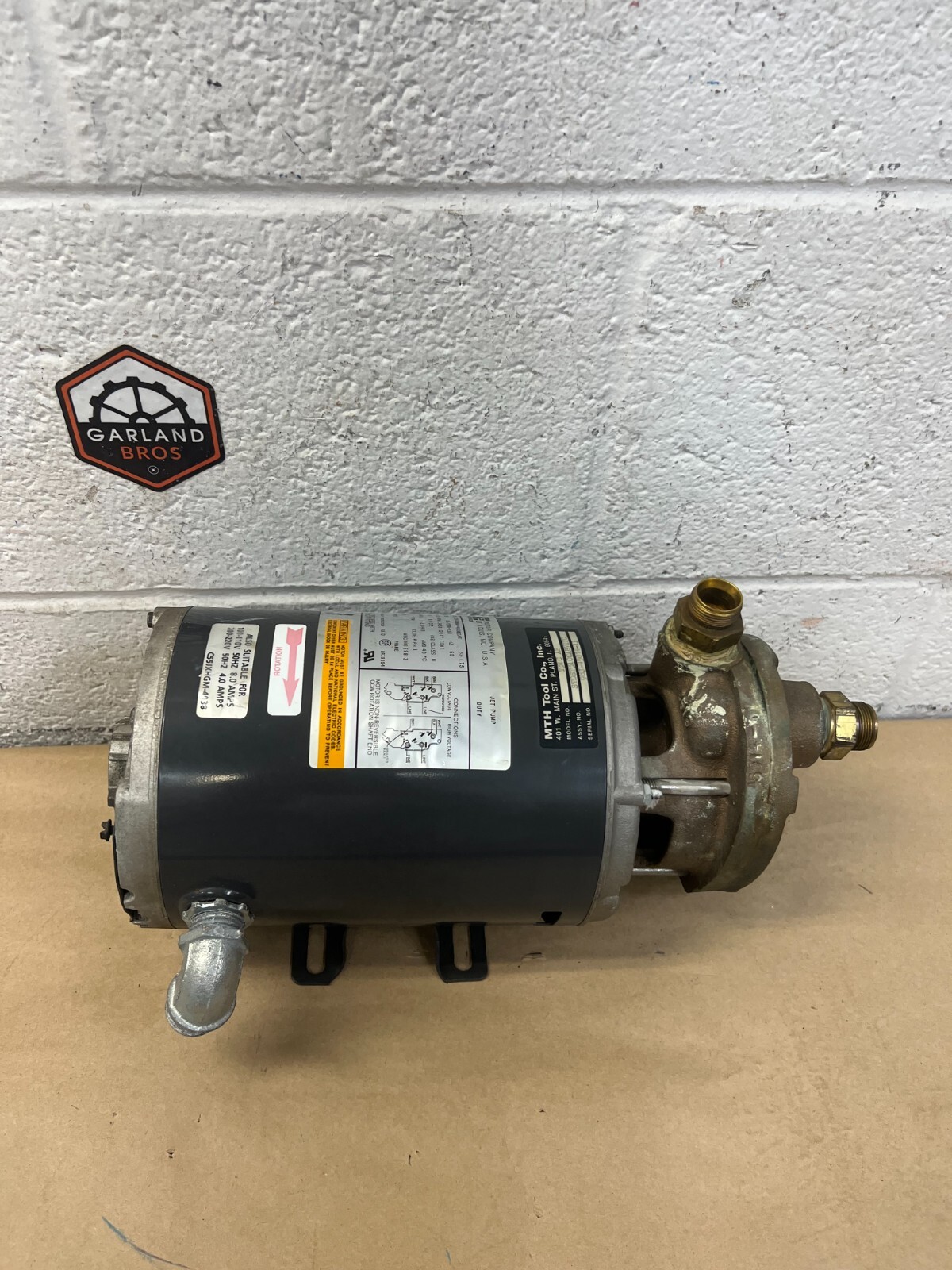 MTH Tool Co. T31C AB Regenerative Turbine Pump, Class B, 60Hz | eBay