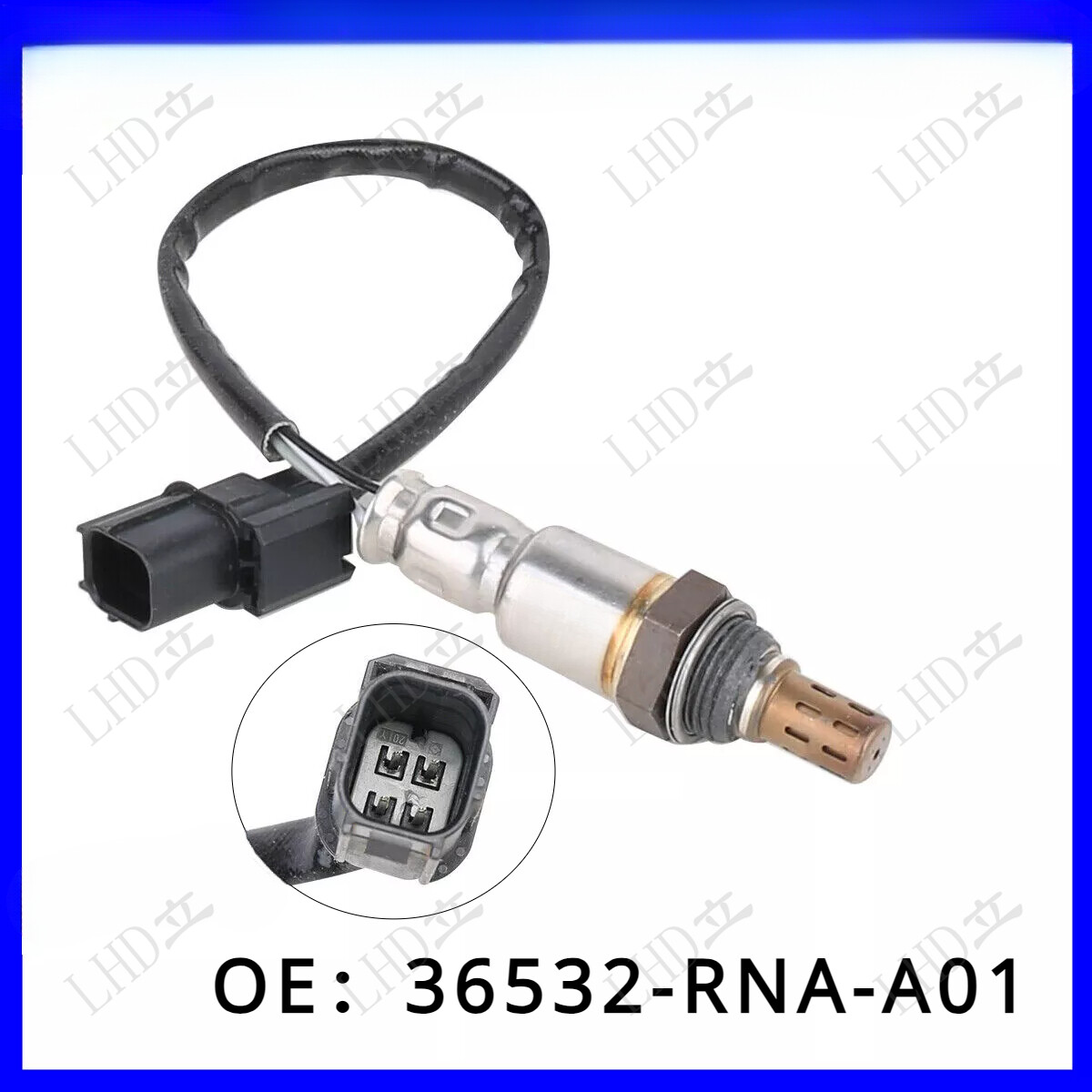 1 Pc Oxygen Sensor Downstream For 2006-2014 Honda Civic 1.8L 1.3L 36532 ...