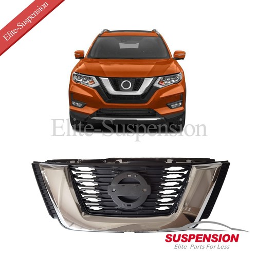 Front Chrome Bumper Grille Grill 623106FL0B For 2017 2018 Nissan Rogue ...