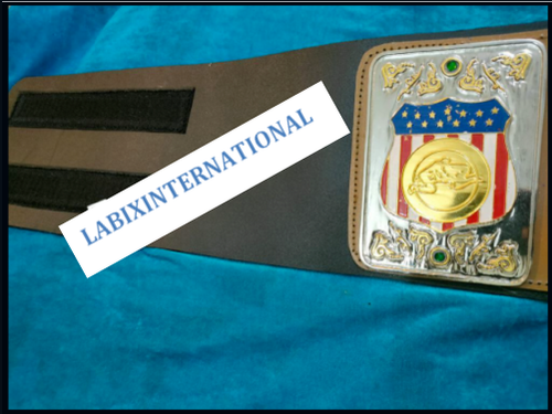 AWA INMATE Heavyweight Championship Belt 4mm Zinc 2 layer | eBay