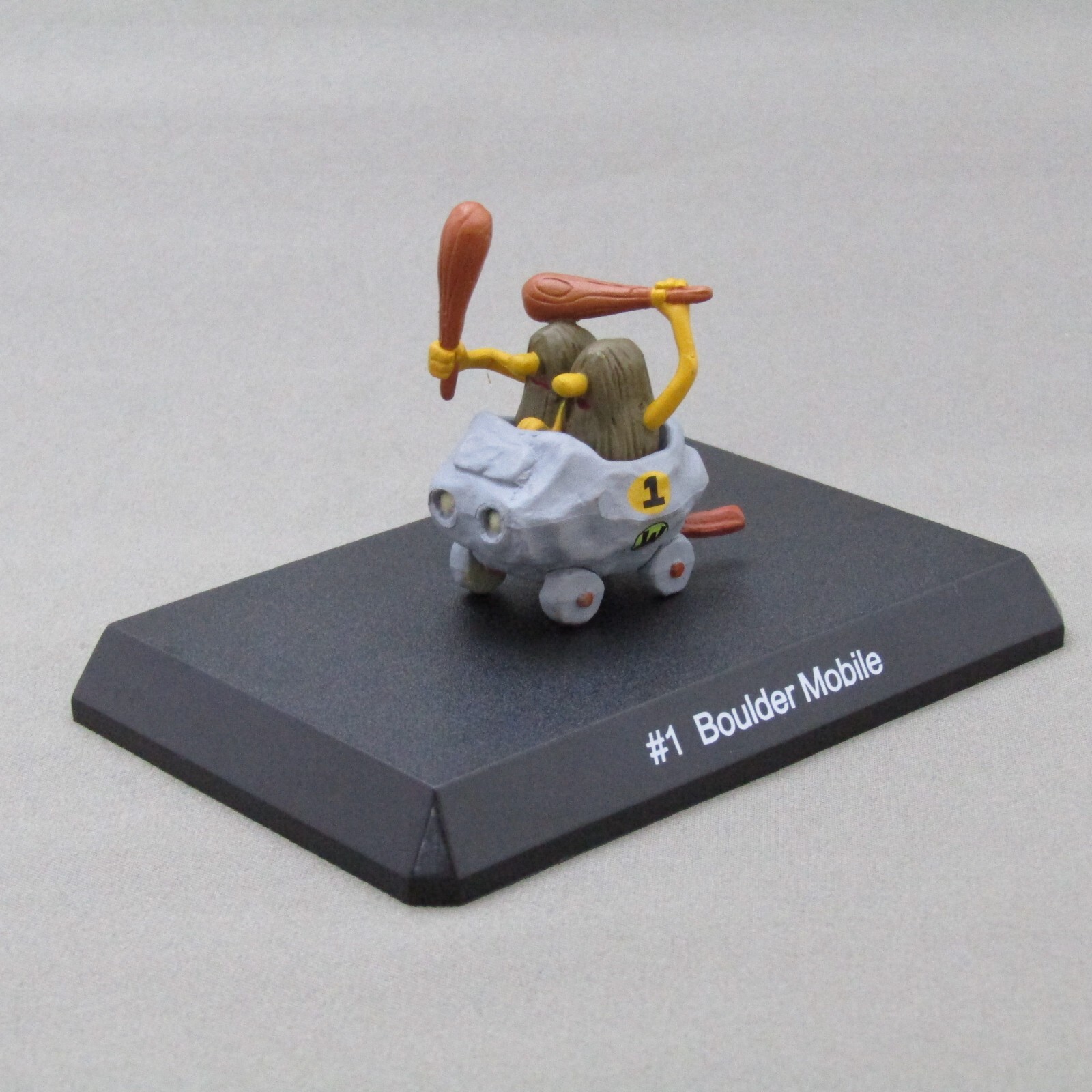 Wacky Races No.1 Boulder Mobile Konami Mini Figure Hanna Barbera In ...
