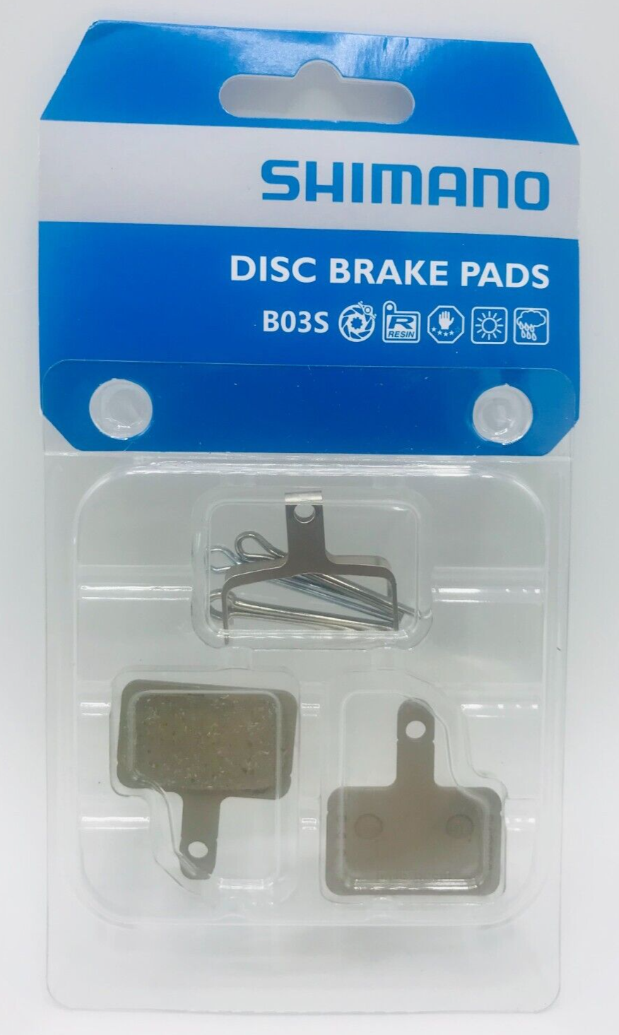 DISC BRAKE Shimano B03S Resin Pads Acera Alivio DeoreLX B01S - Pair ...