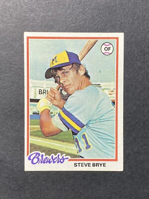 1978 Topps - #673 Steve Brye EX | eBay