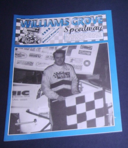 1998 Williams Grove Speedway Program Cris Eash | eBay