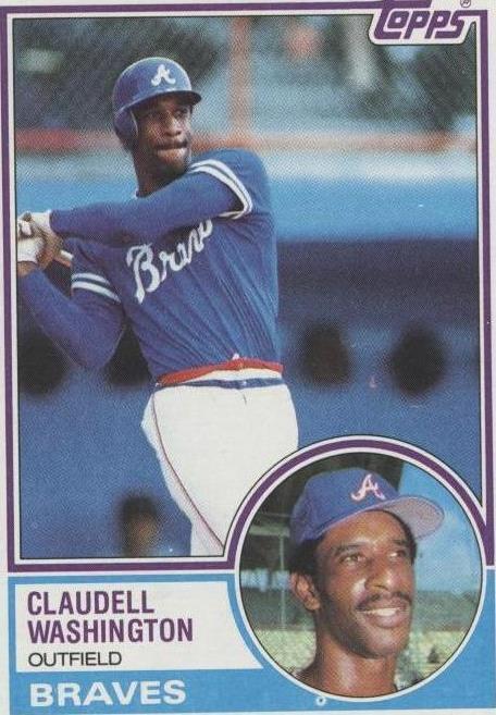 1983 Topps - Claudell Washington #235 for sale online | eBay