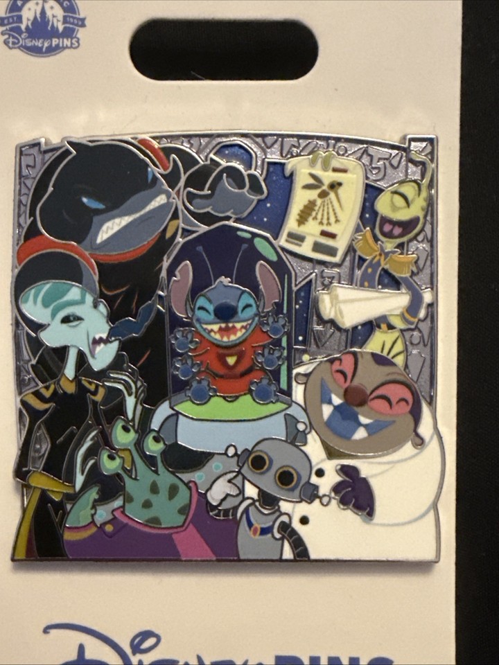 Disney Parks Lilo And Stitch Supporting Cast Pin Family Cluster New ...