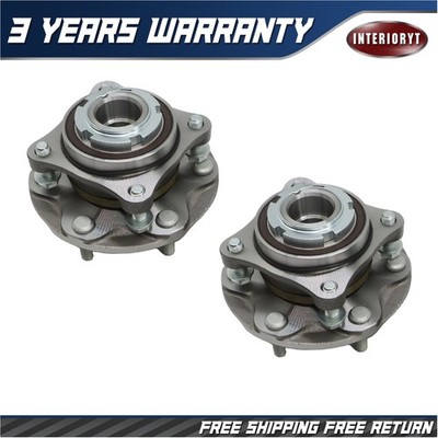 Front Wheel Bearing Hub Pair Fit For 05-2023 Toyota 4Runner Tacoma 2WD ...