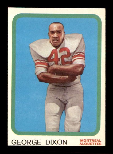 1963 Topps CFL #40 George Dixon NM X2558644 | eBay