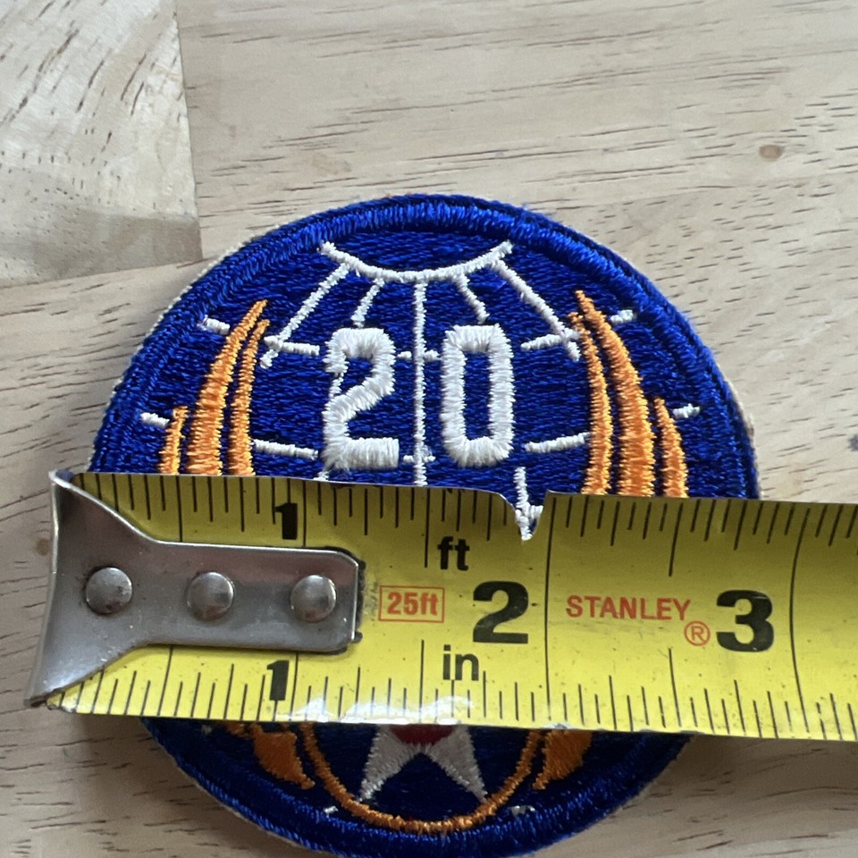 WWII AAF 20th Air Force Patch Atomic Bomb Group Hiroshima Nagasaki ...