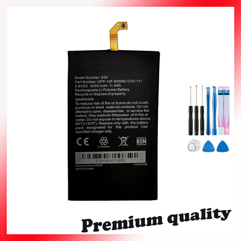 Internal Replacement Battery For CAT S30 Internal S30 3000mAh High ...