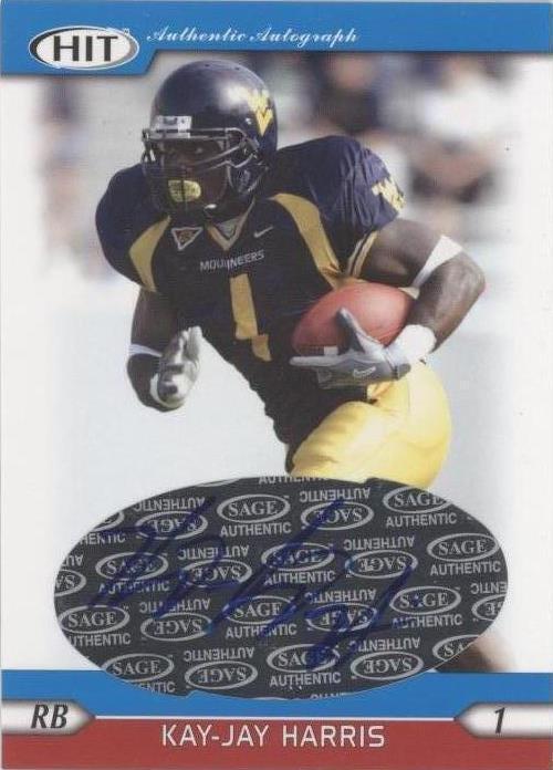 2005 SAGE Hit - Autographs Kay-Jay Harris #A25 Blue (AU, RC) for sale ...