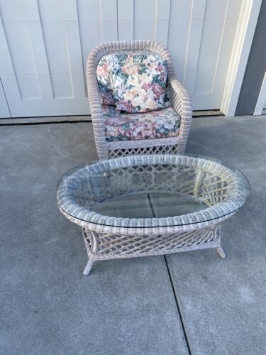Henry Link Wicker Furniture Family Room Set | eBay