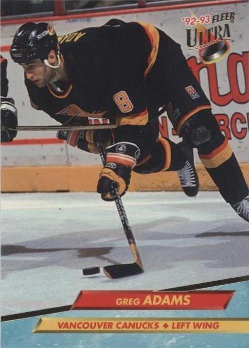 1992-93 Fleer Ultra - Greg Adams #217 for sale online | eBay