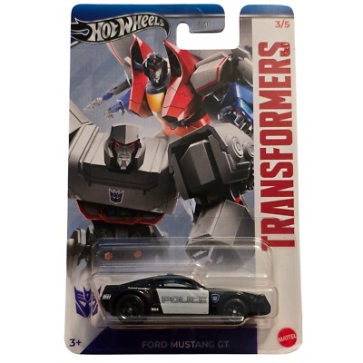 Hot Wheels Transformers Mustang 3/5 “ TO PUNISH AND ENSLAVE “ EXTREMELY ...
