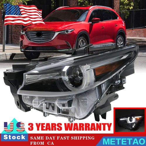 Fits Mazda CX-9 2016-2023 Adaptive LED Headlight Headlamp w/AFS Left ...