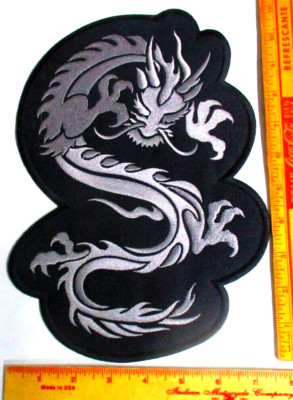 Dragon back patch vintage Kung-Fu collectible old biker vest ...