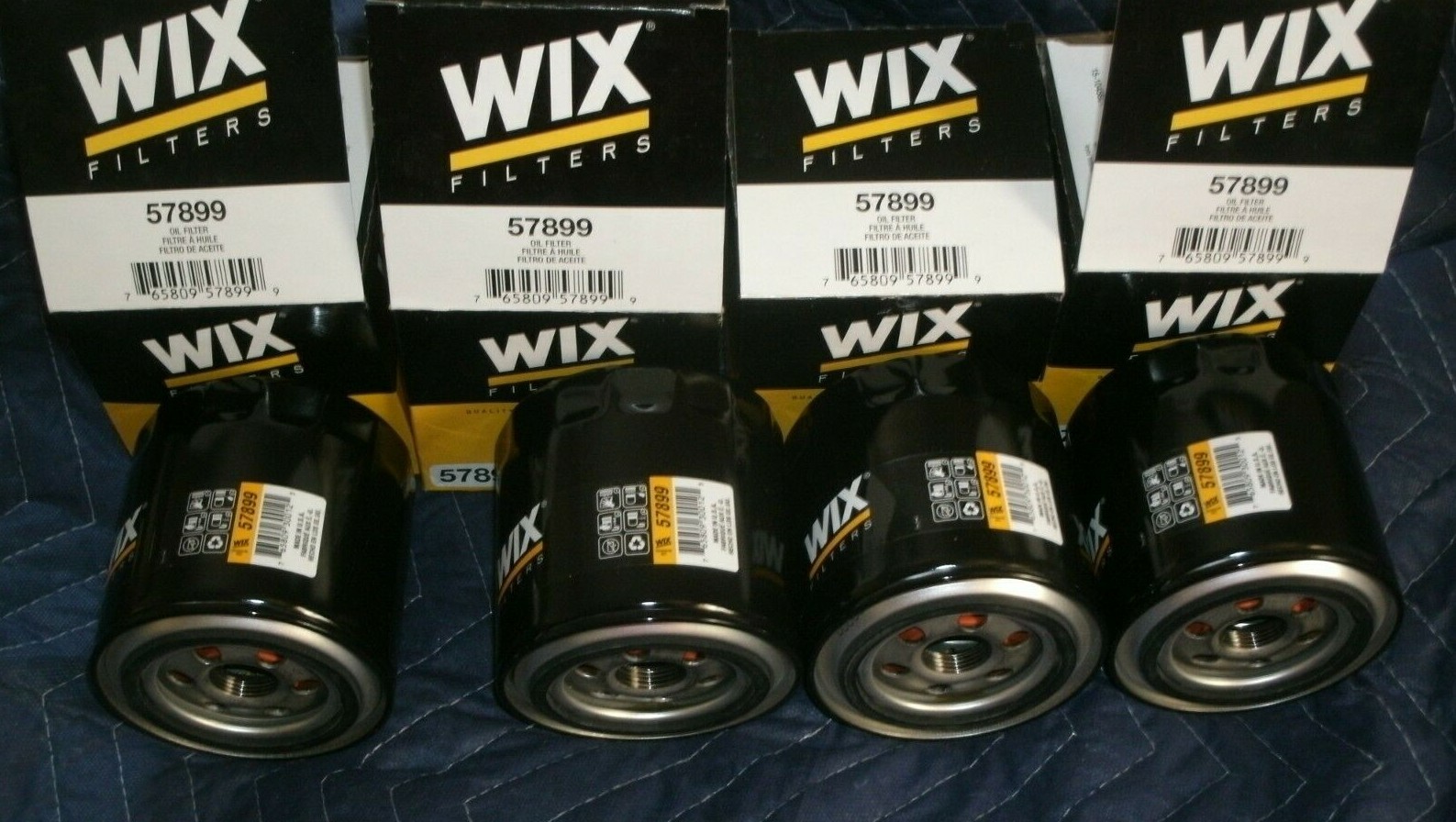 Lot of 4 New Genuine Wix Oil Filters 57899 NIP Engine | eBay