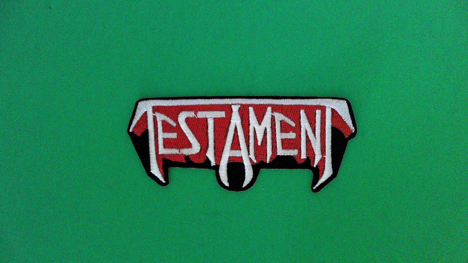 Testament Iron On Patch! Thrash Metal Metallica Megadeth Slayer | eBay