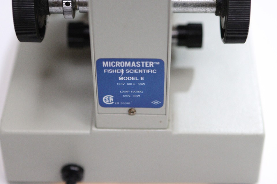 Fisher Scientific Micromaster Microscope Model E | eBay