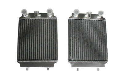 ALUMINUM AUXILIARY RADIATORS Fit AUDI S3/TTS;GOLF MK7 GTI 2.0TFSI Left ...