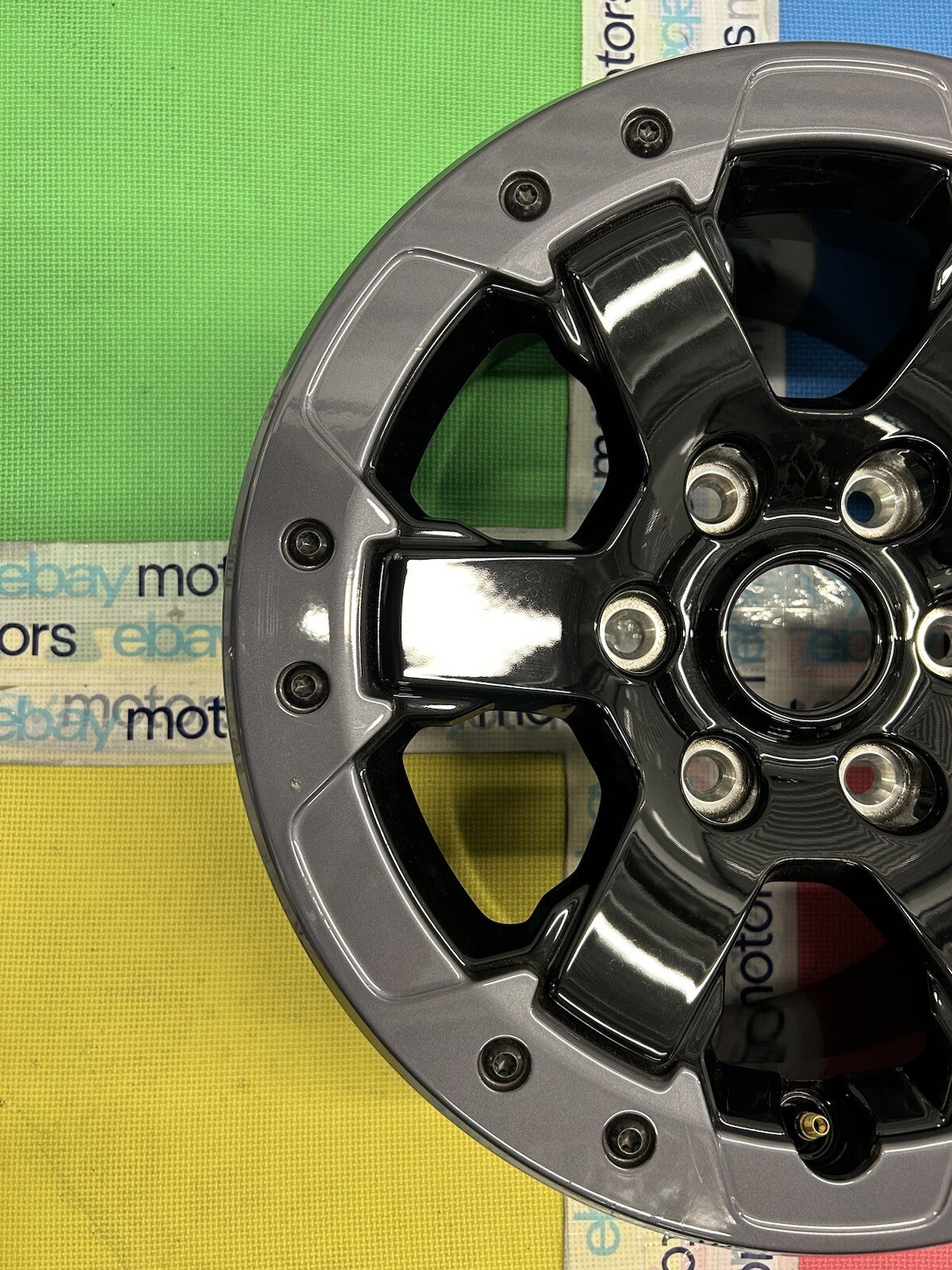 2021 2022 2023 FORD BRONCO BADLANDS OEM BEADLOCK ALLOY WHEEL RIM 17 ...