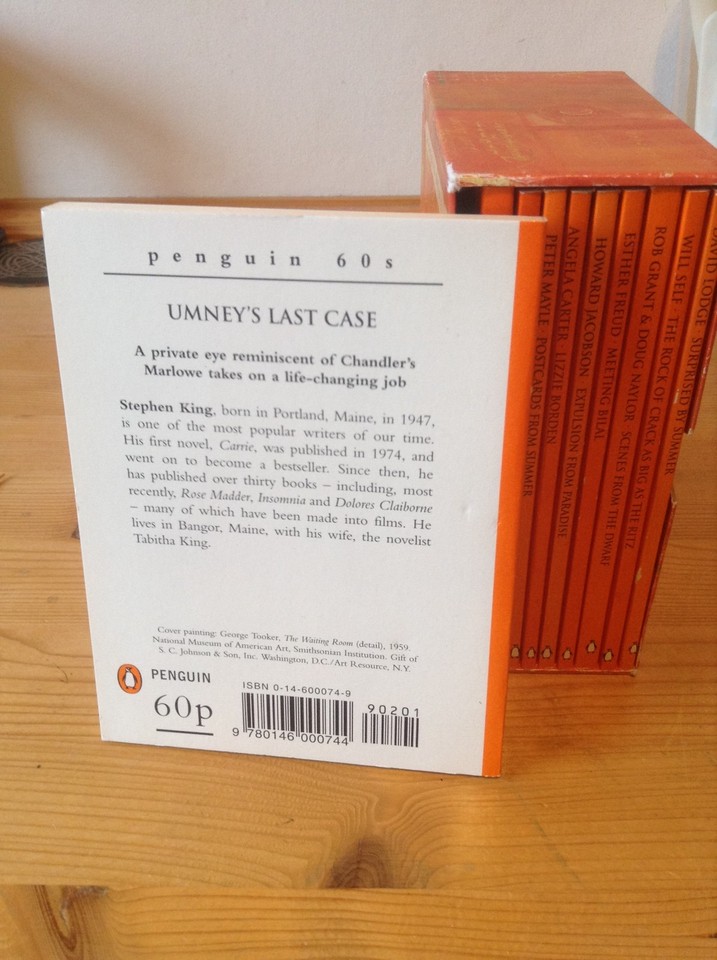 Stephen King Little Box of Penguins Including Umney's Last Case | eBay UK