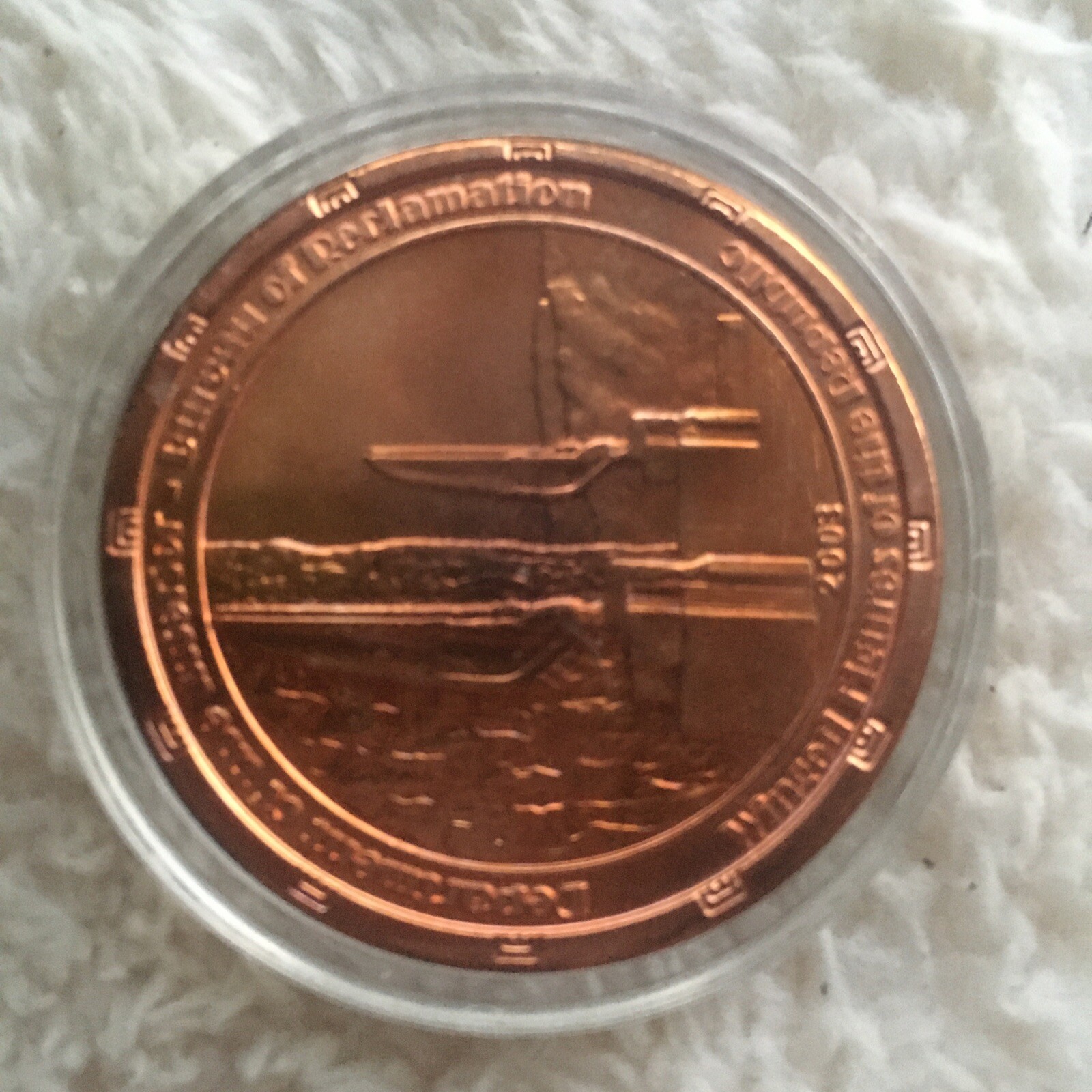 Hoover Dam Copper Commemorative Coin 2003 | eBay